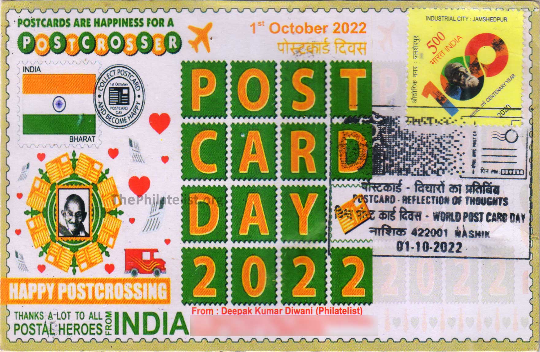 Celebrating World Postcard Day 2022 - The Philatelist